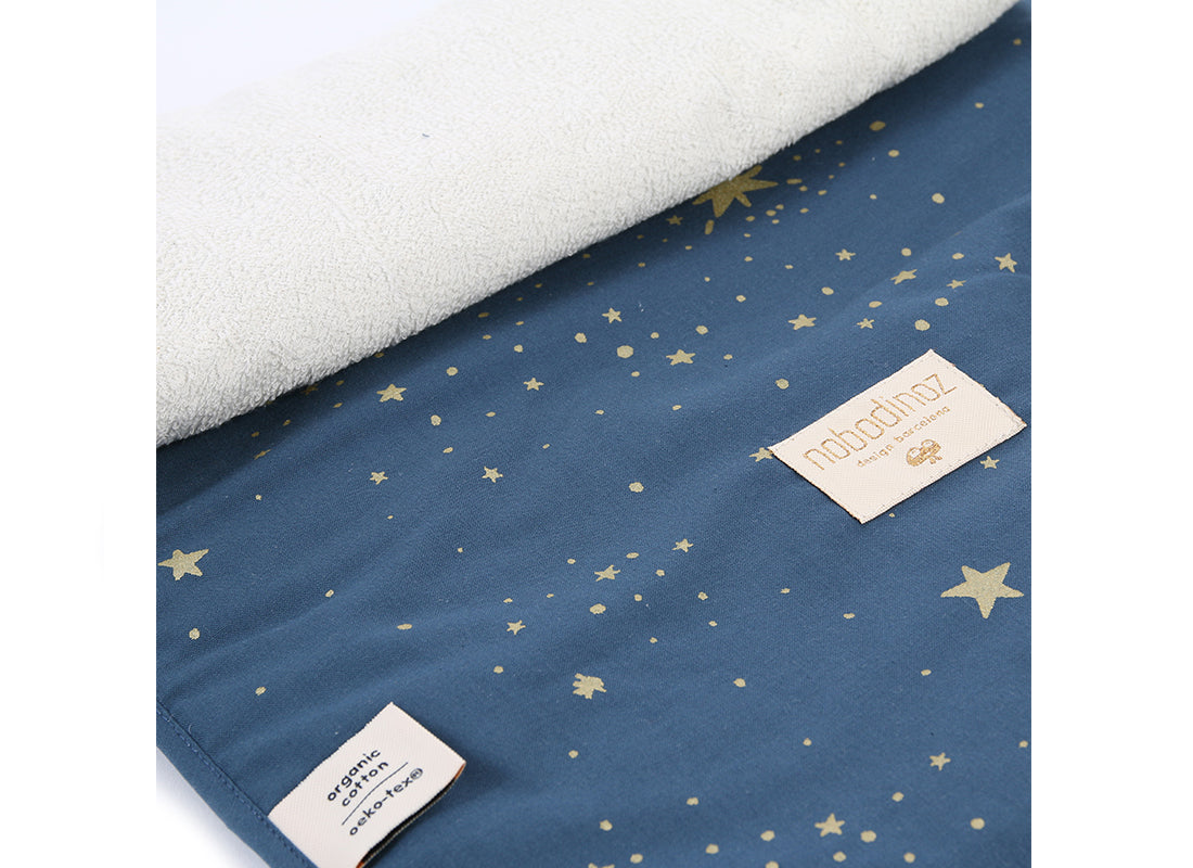Nomad changing pad gold stella night blue 60x35cm New Elements Nobodin – Vintage Lovers